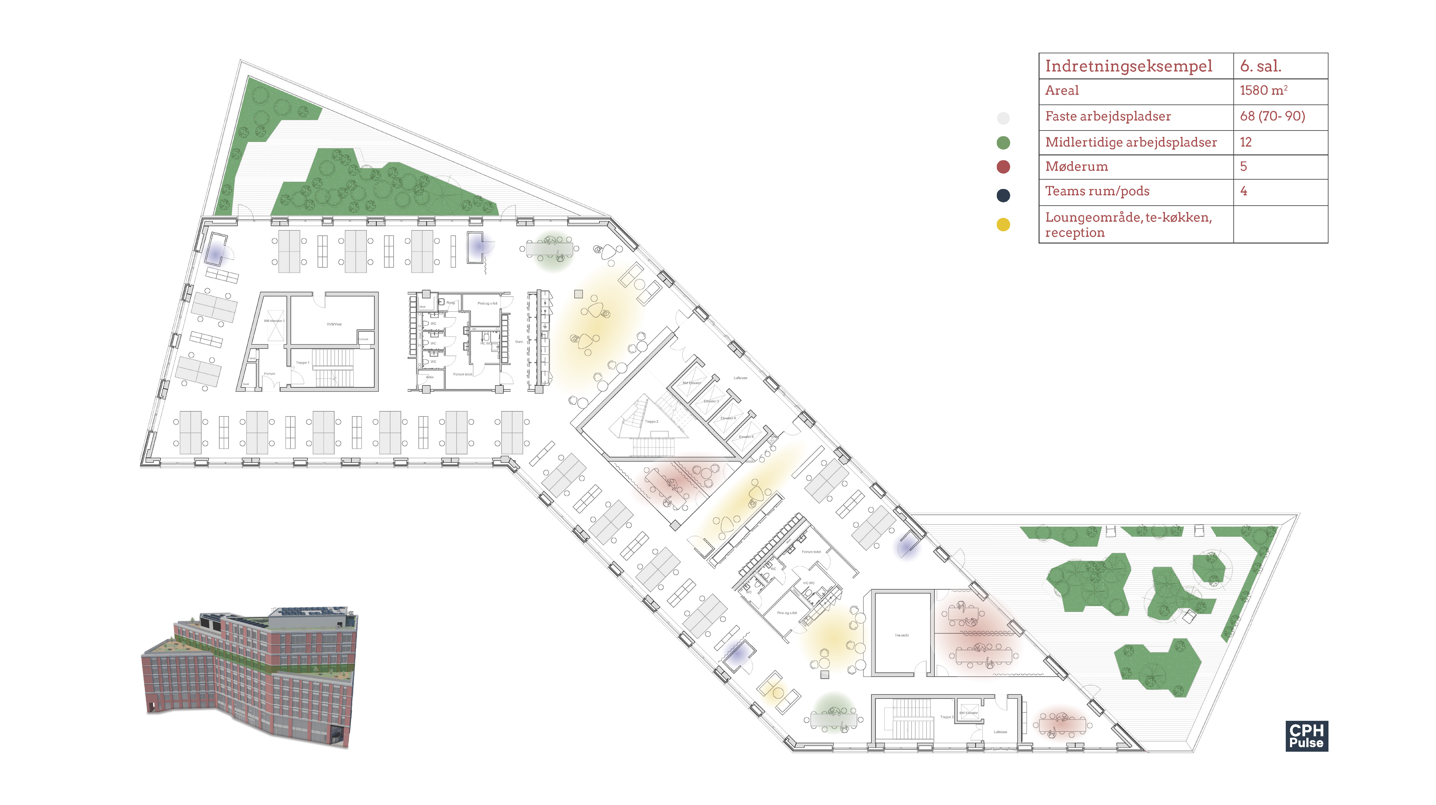 CPH Pulse, nyt kontor i København | www.skanska.dk