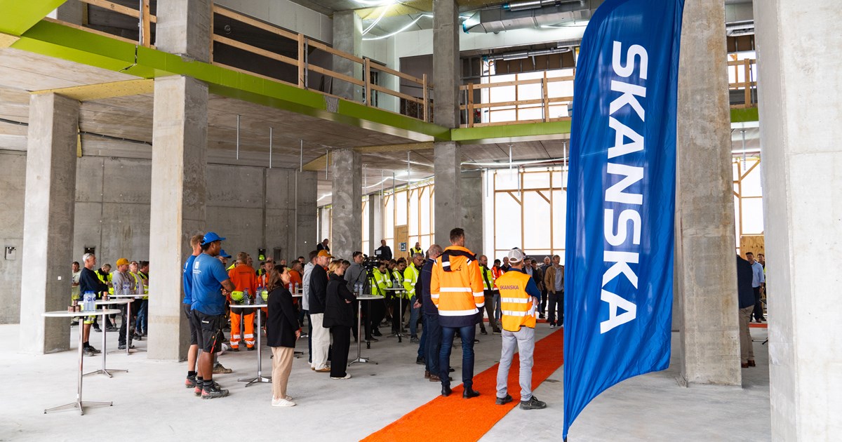 Rejsegilde på CPH Pulse | www.skanska.dk