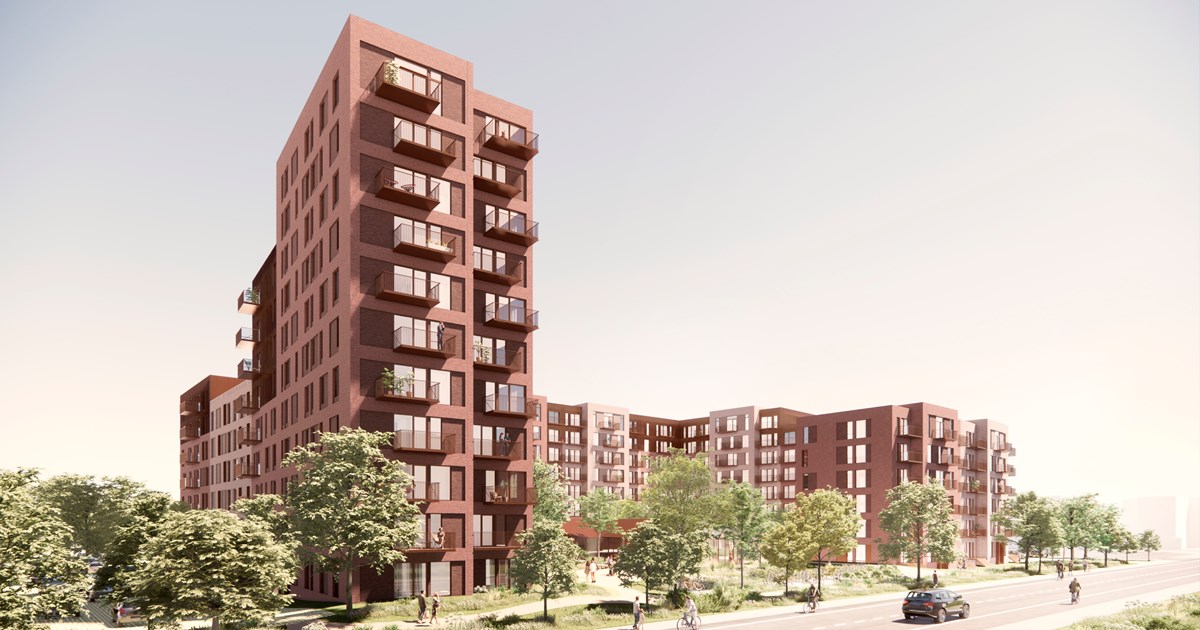 264 nye boliger på vej i Herlev | www.skanska.dk
